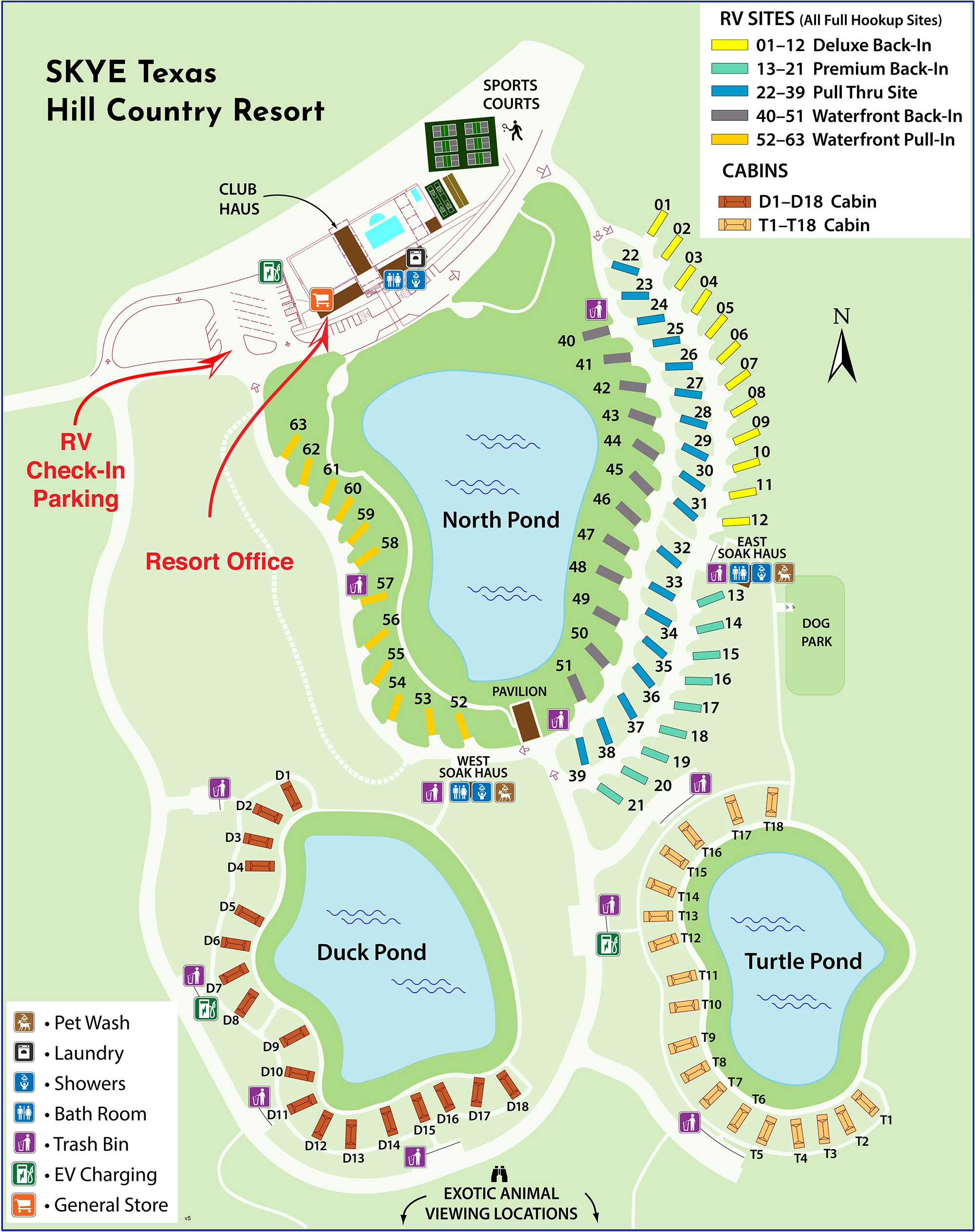 Resort Map - Skye Texas Hill Country